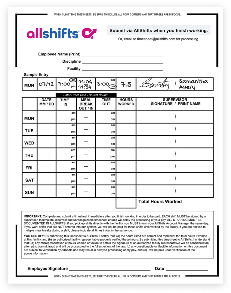 Staffer Toolkit and FAQs - AllShifts
